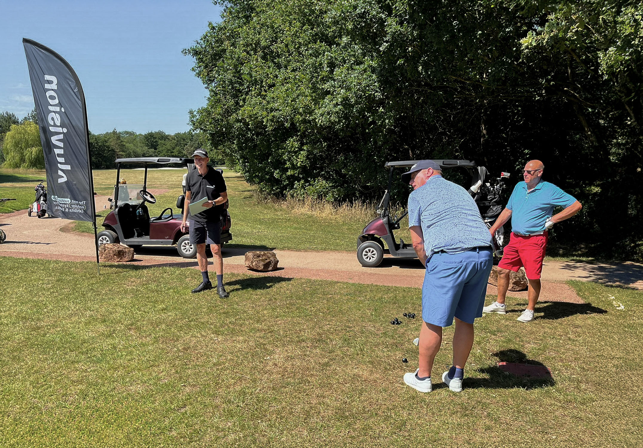 Aluvision hit the greens at the ESSA Summer Event