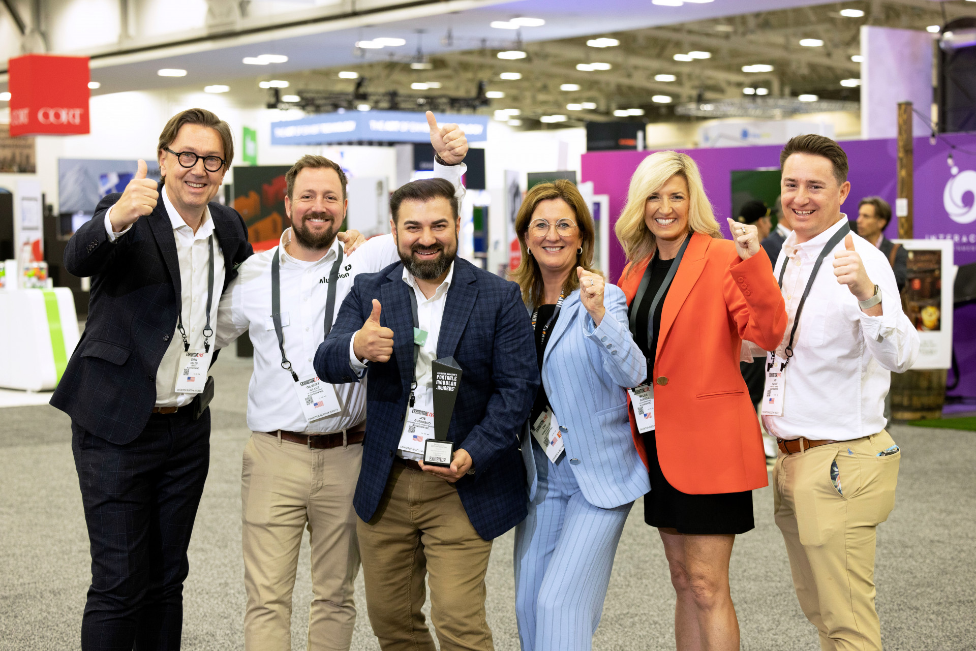 ExhibitorLive 2023 Exhibit Event Kentucky Louisville Award Aluvision ...