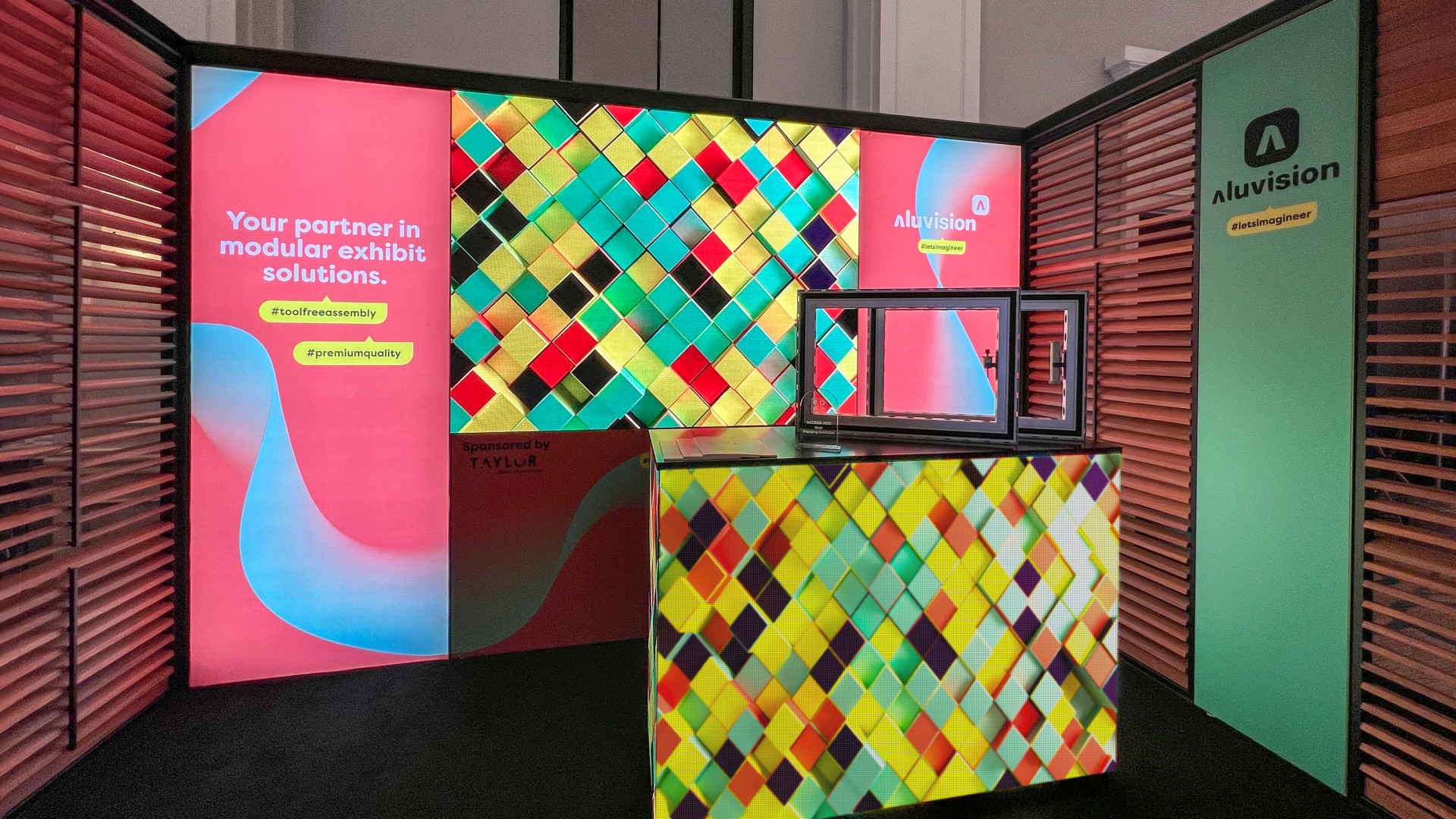 Aluvision wins most Engaging Booth at ACCESS 2023