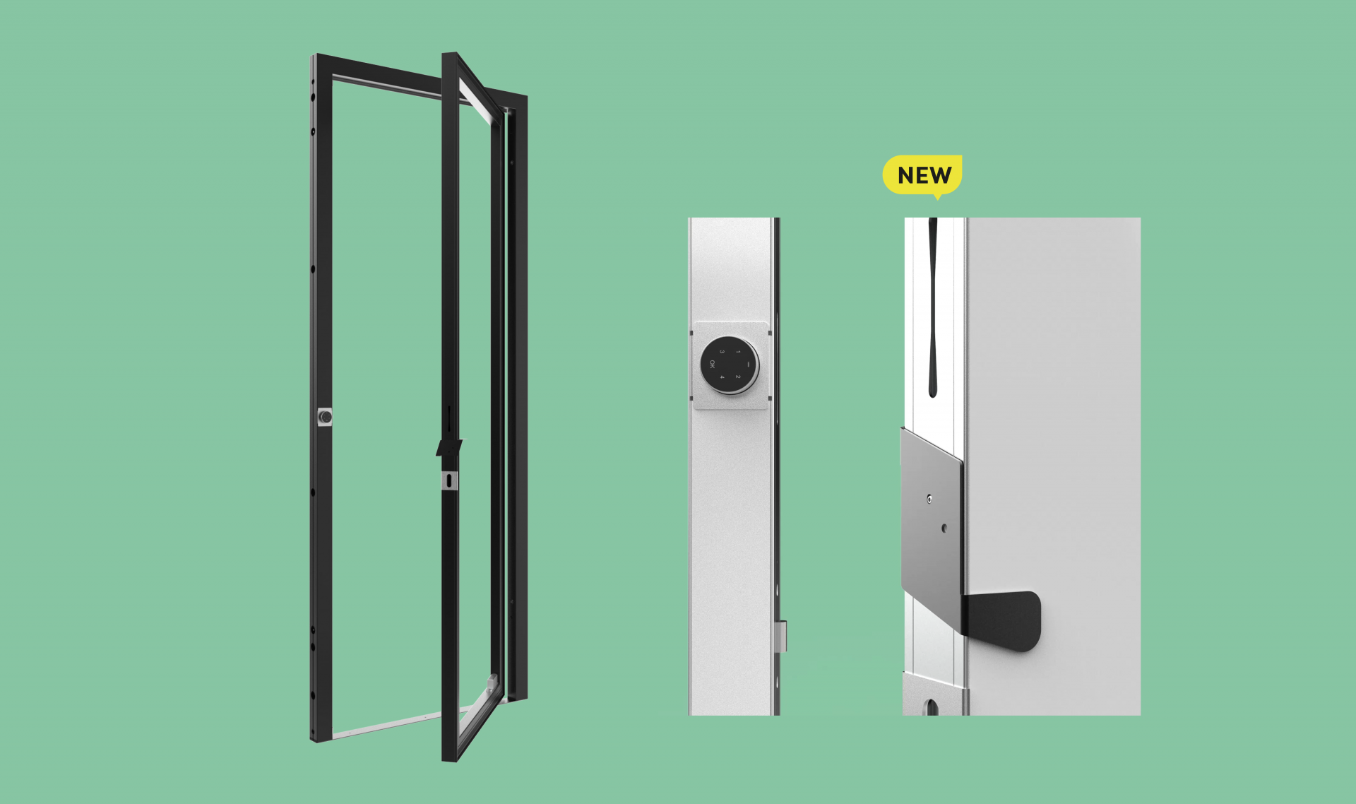 Smart, seamless, secure: meet the POP door!